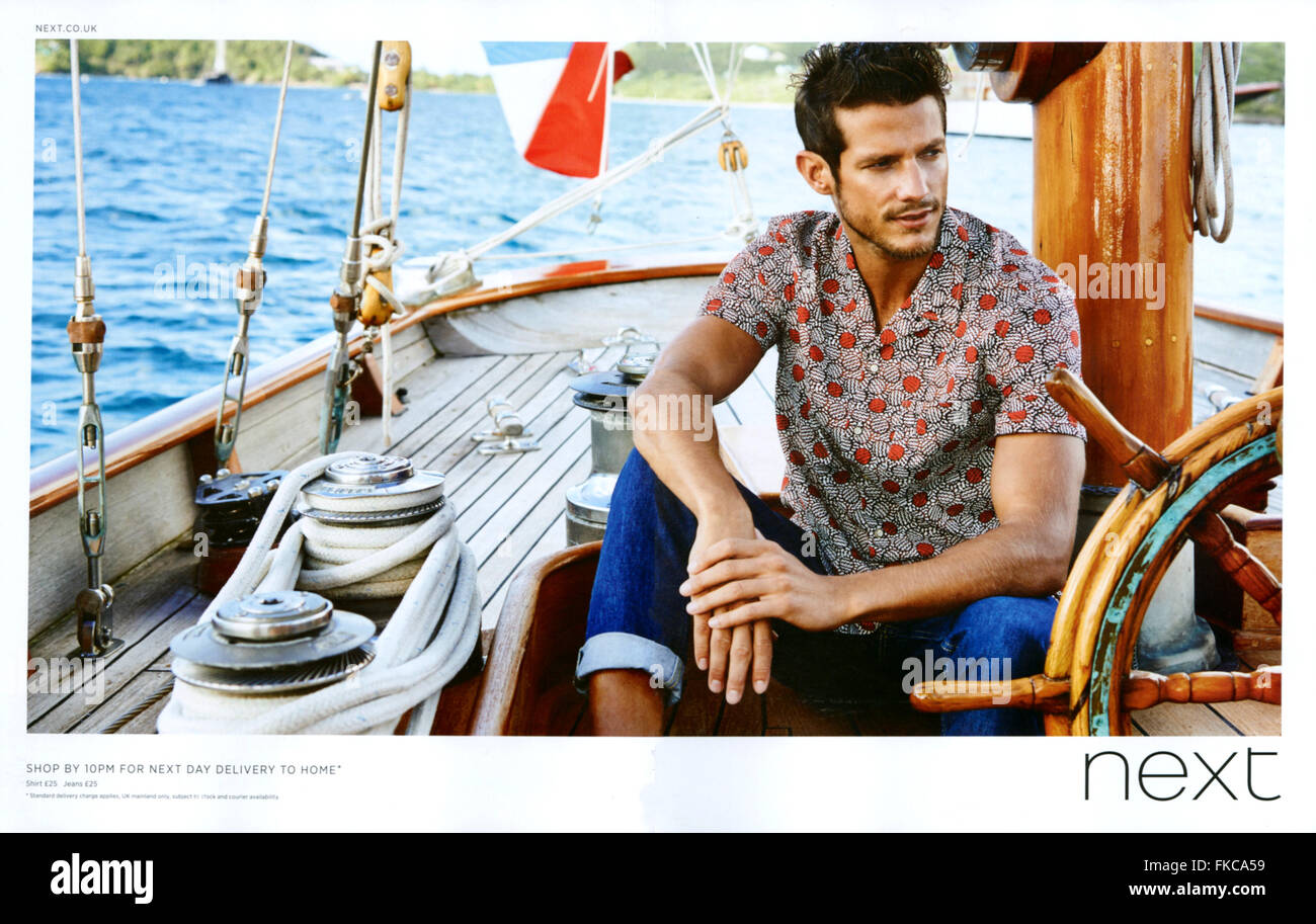 2010s UK Next Magazine Advert Stock Photo - Alamy