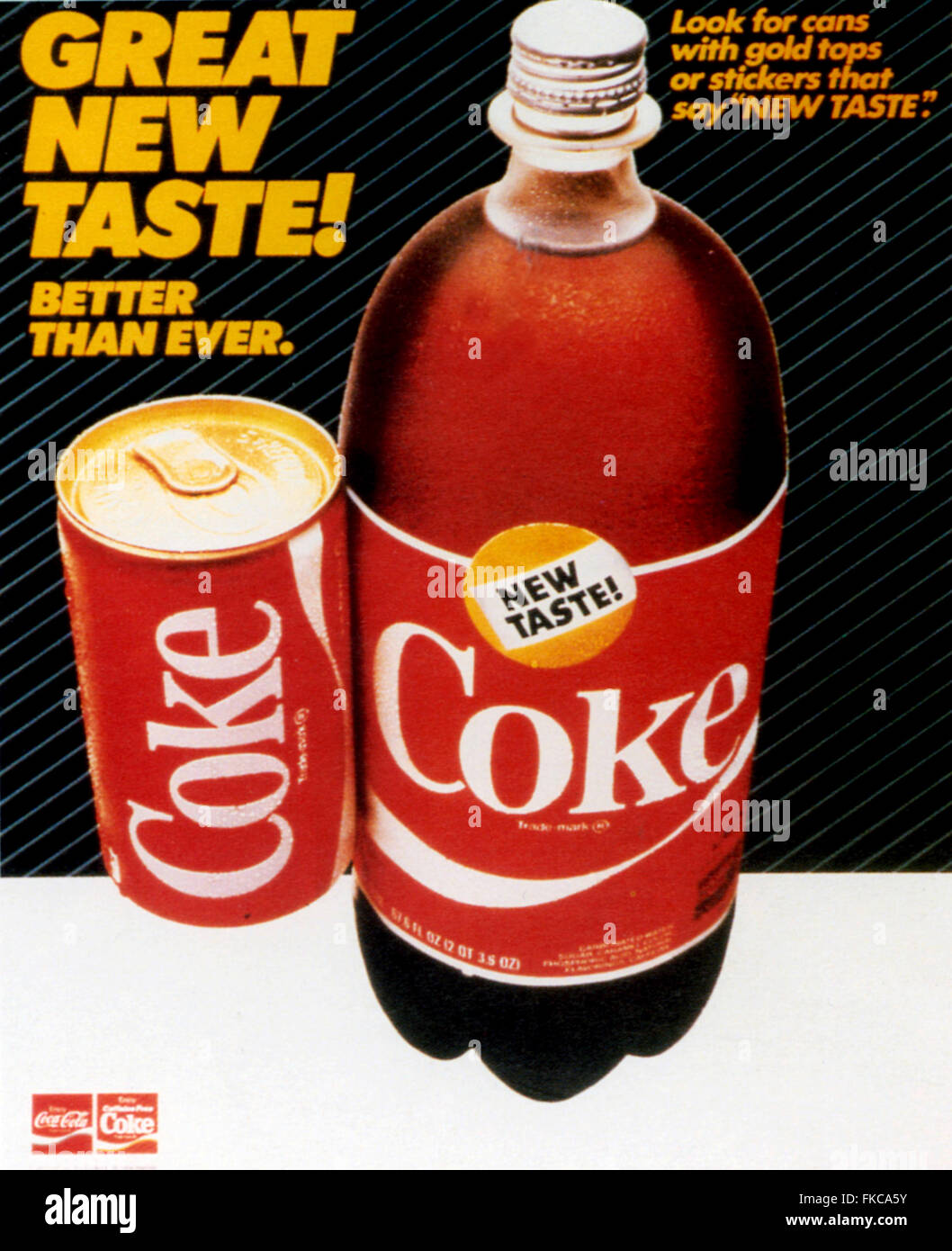 Coke advert hi-res stock photography and images - Alamy