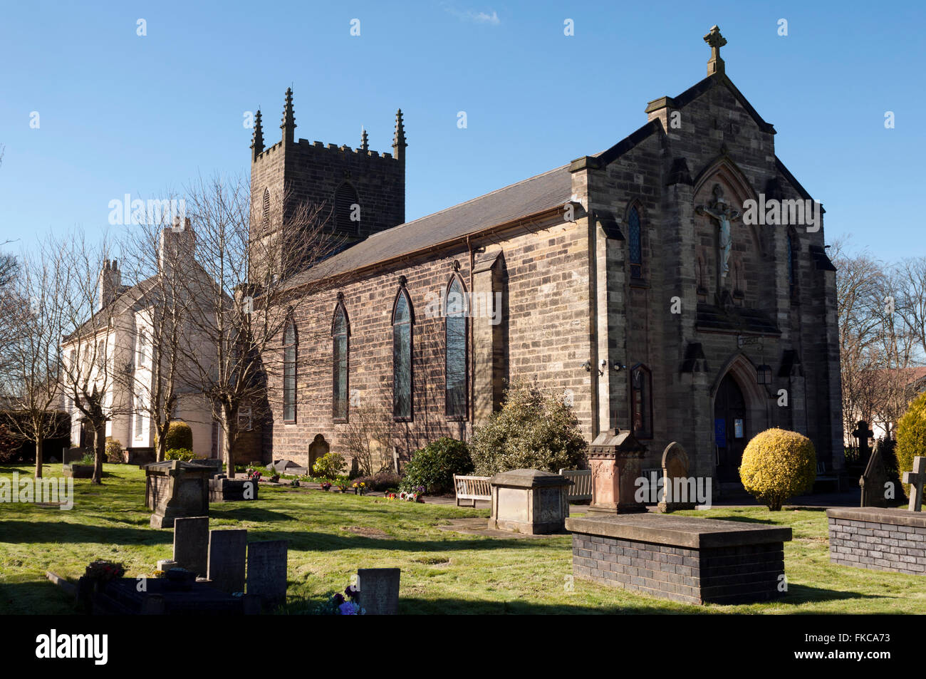 St Chad and All Saints Catholic Church, Sedgley, West Midlands, England ...
