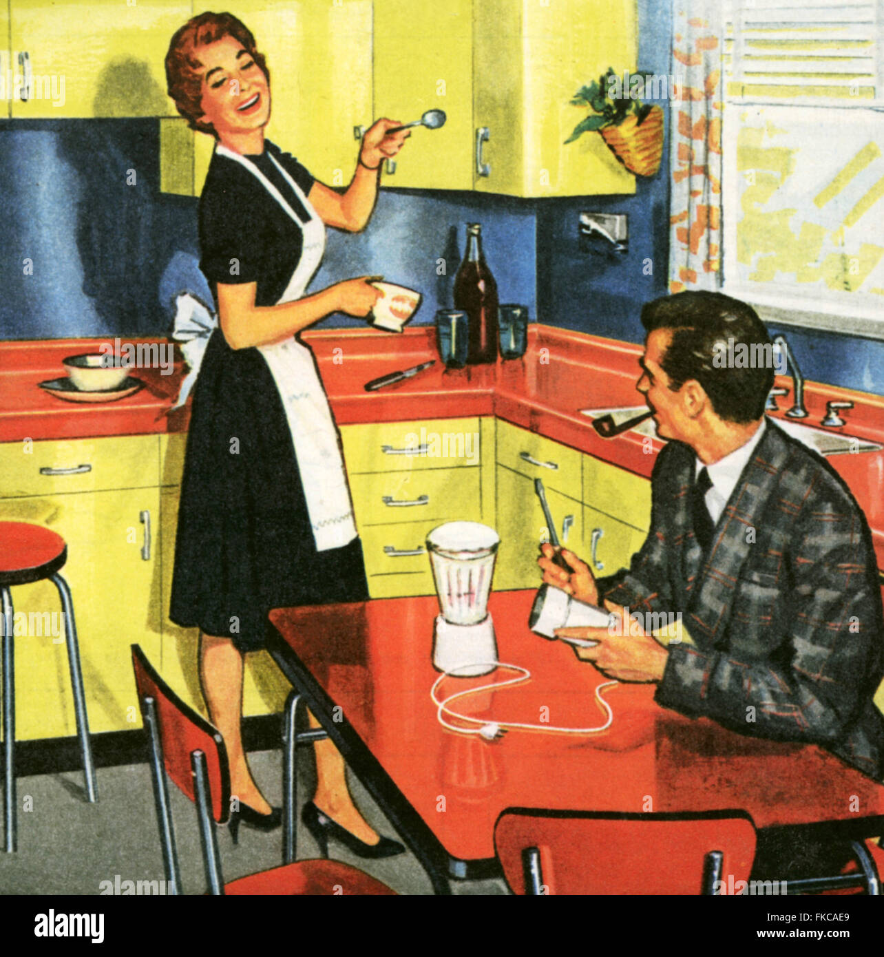 USA Kitchens Magazine Advert (detail Stock Photo - Alamy