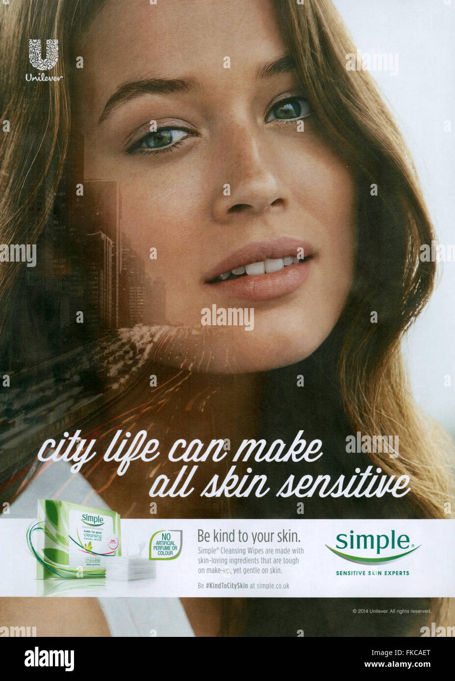 2010s UK Simple Magazine Advert Stock Photo - Alamy