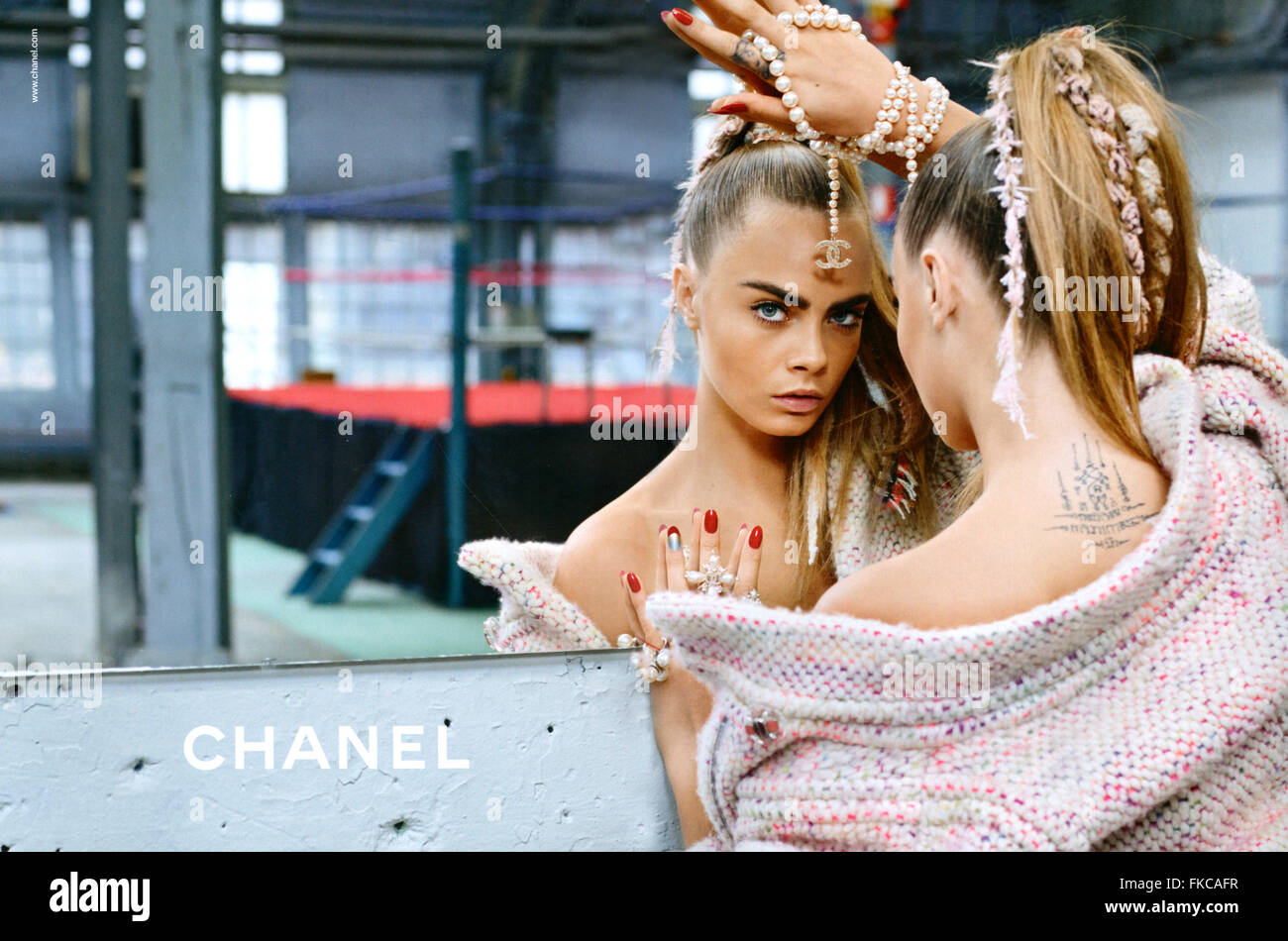 2010s UK Chanel Magazine Advert Stock Photo - Alamy
