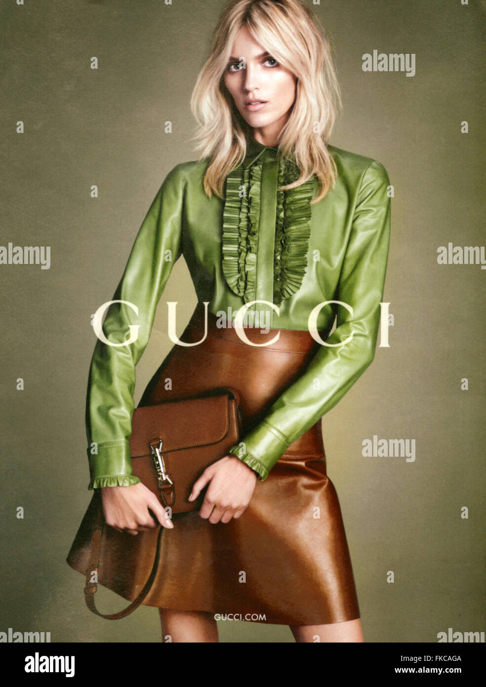 2010s UK Gucci Magazine Advert Stock Photo - Alamy
