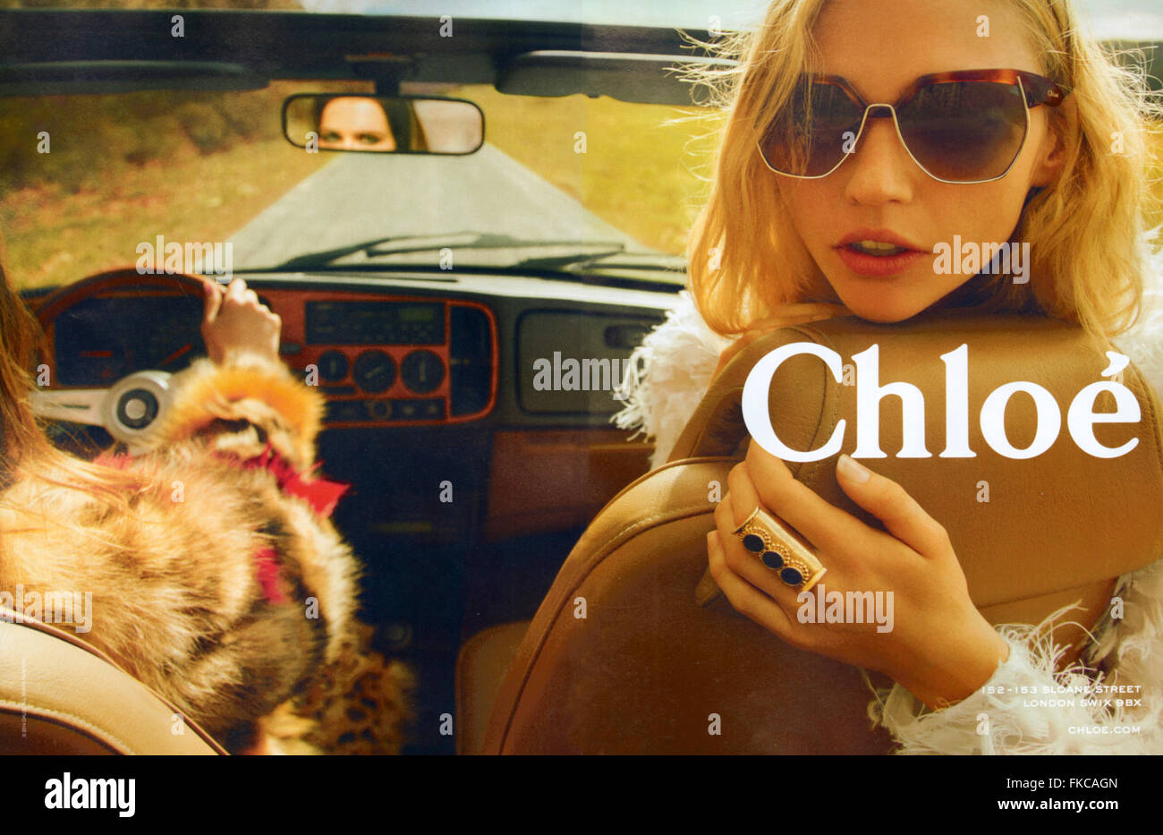 2010s UK Chloe Magazine Advert Stock Photo - Alamy