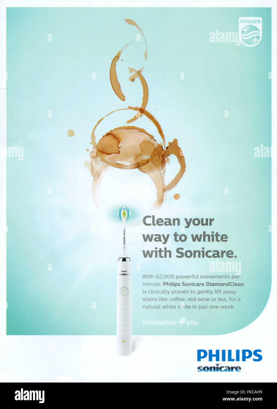 2010s UK Philips Magazine Advert Stock Photo - Alamy