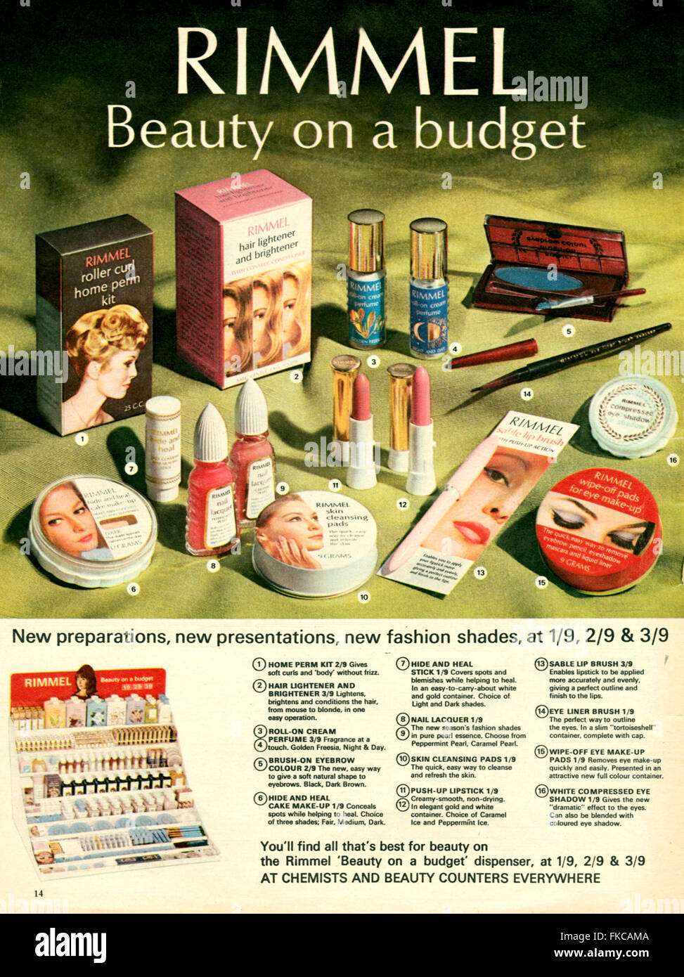 Rimmel Advert High Resolution Stock Photography and Images - Alamy