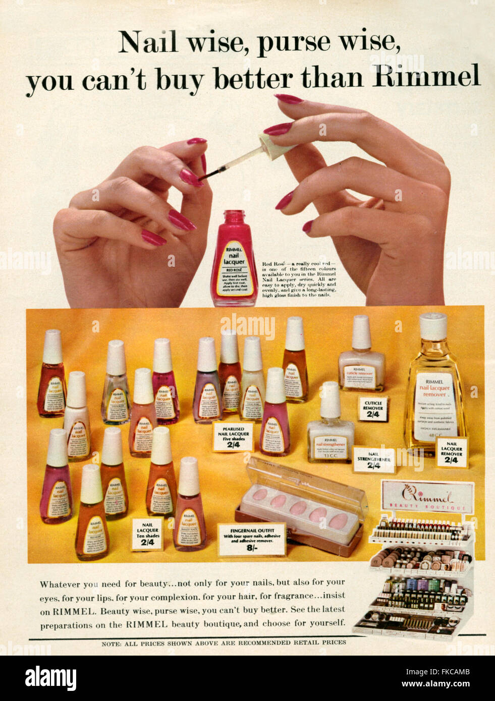 Rimmel Advert High Resolution Stock Photography and Images - Alamy