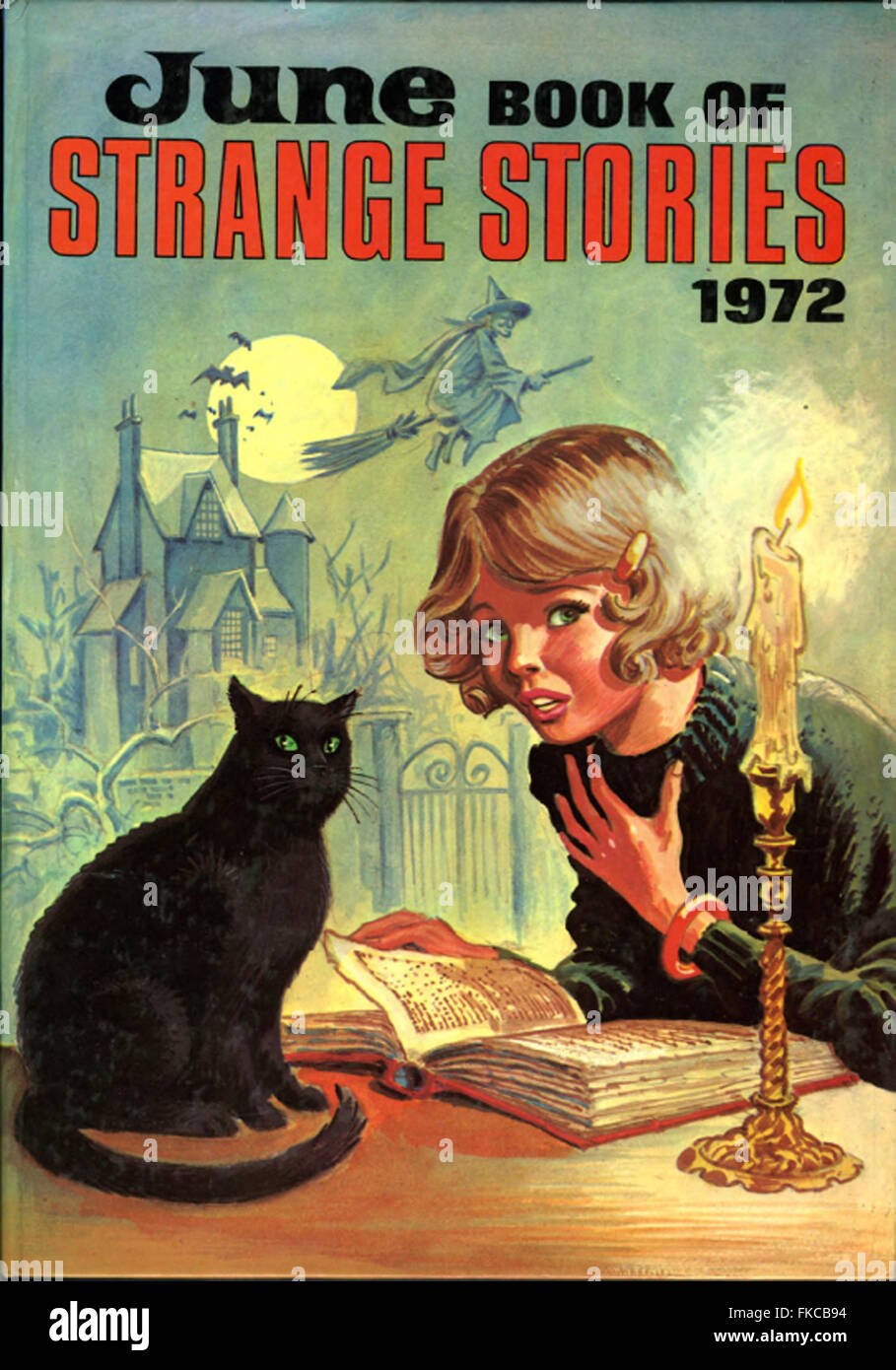 1970s UK Strange Stories Magazine Cover Stock Photo - Alamy