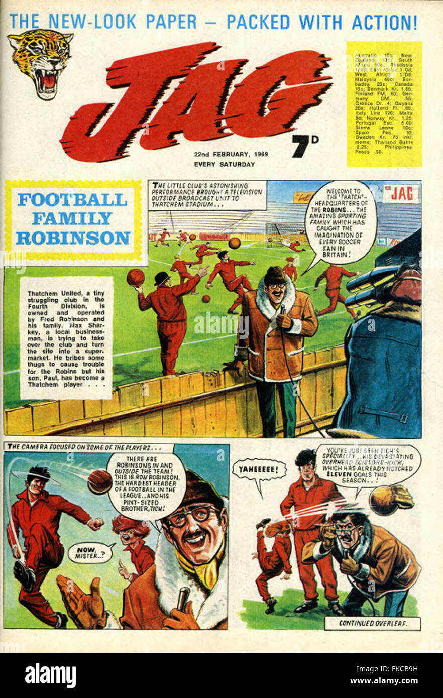 Uk comic cover 1960s hi-res stock photography and images - Alamy