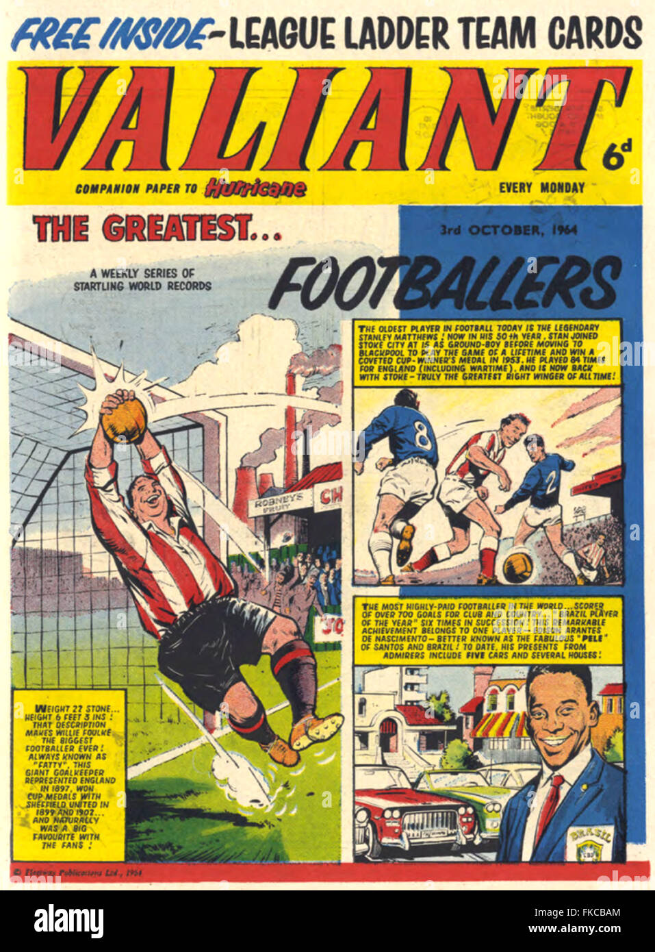 Football 1950's hi-res stock photography and images - Alamy