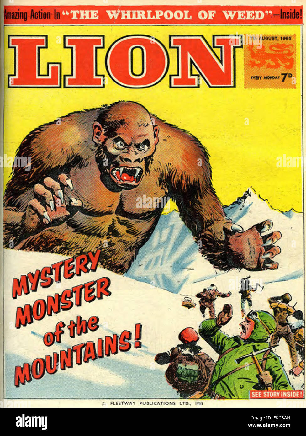 Uk comic cover 1960s hi-res stock photography and images - Alamy