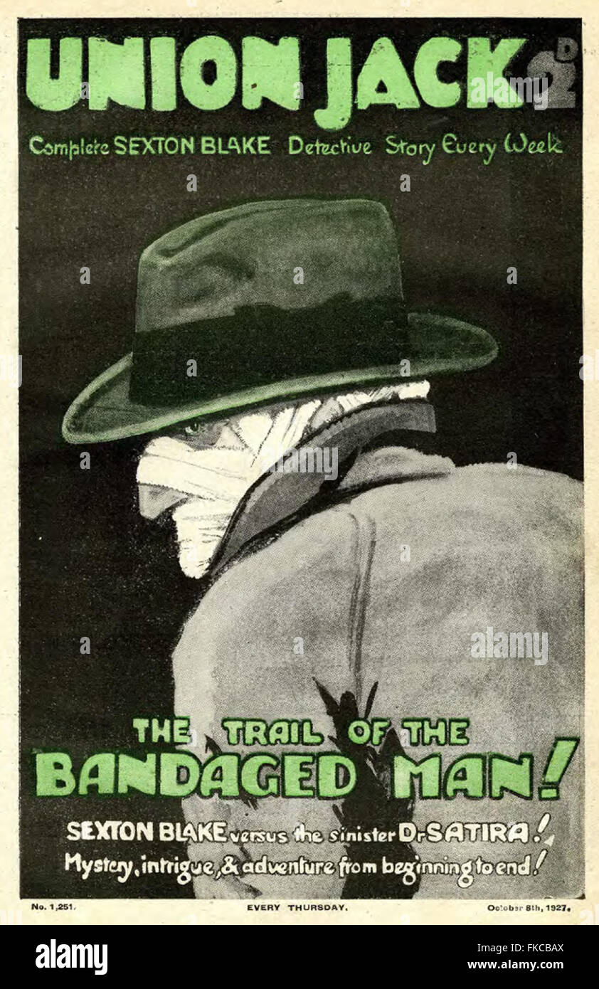 1920s UK Union Jack 2 Comic Cover Stock Photo - Alamy