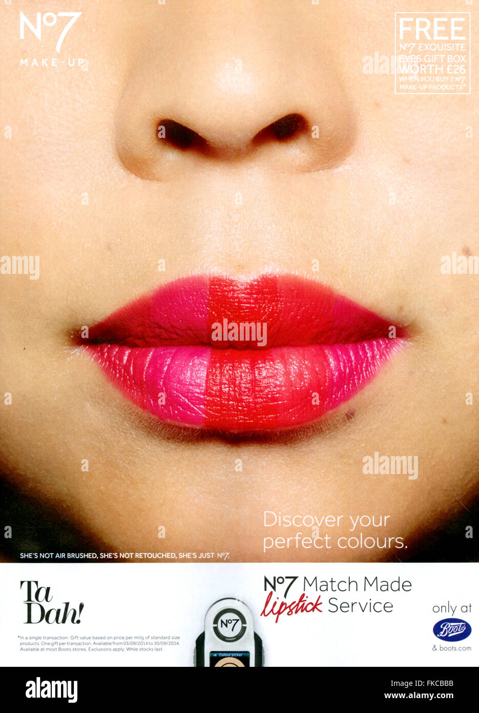 No7 advert hi-res stock photography and images - Alamy