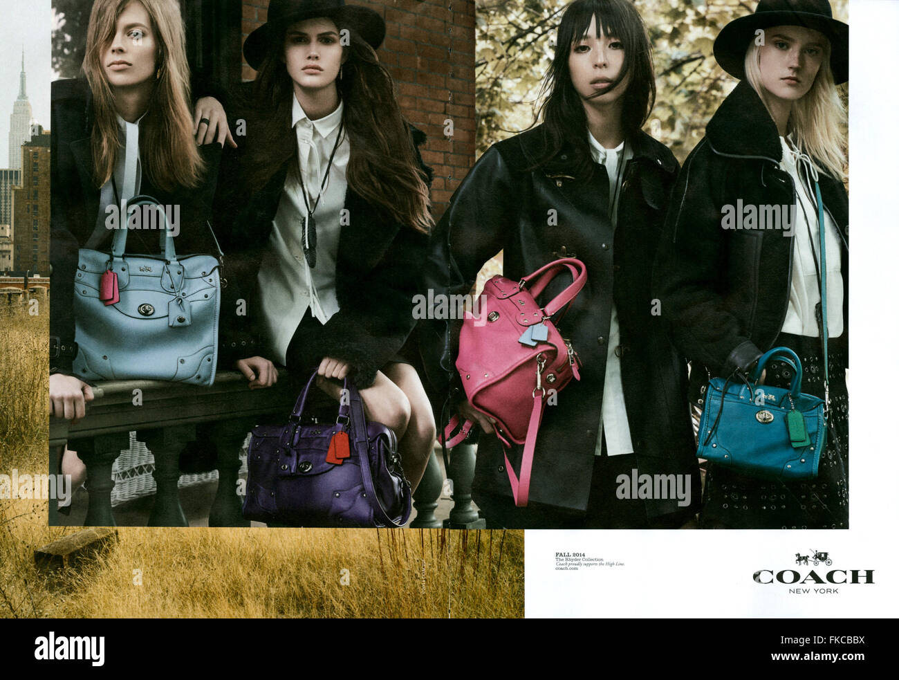 2010s UK Coach Magazine Advert Stock Photo - Alamy