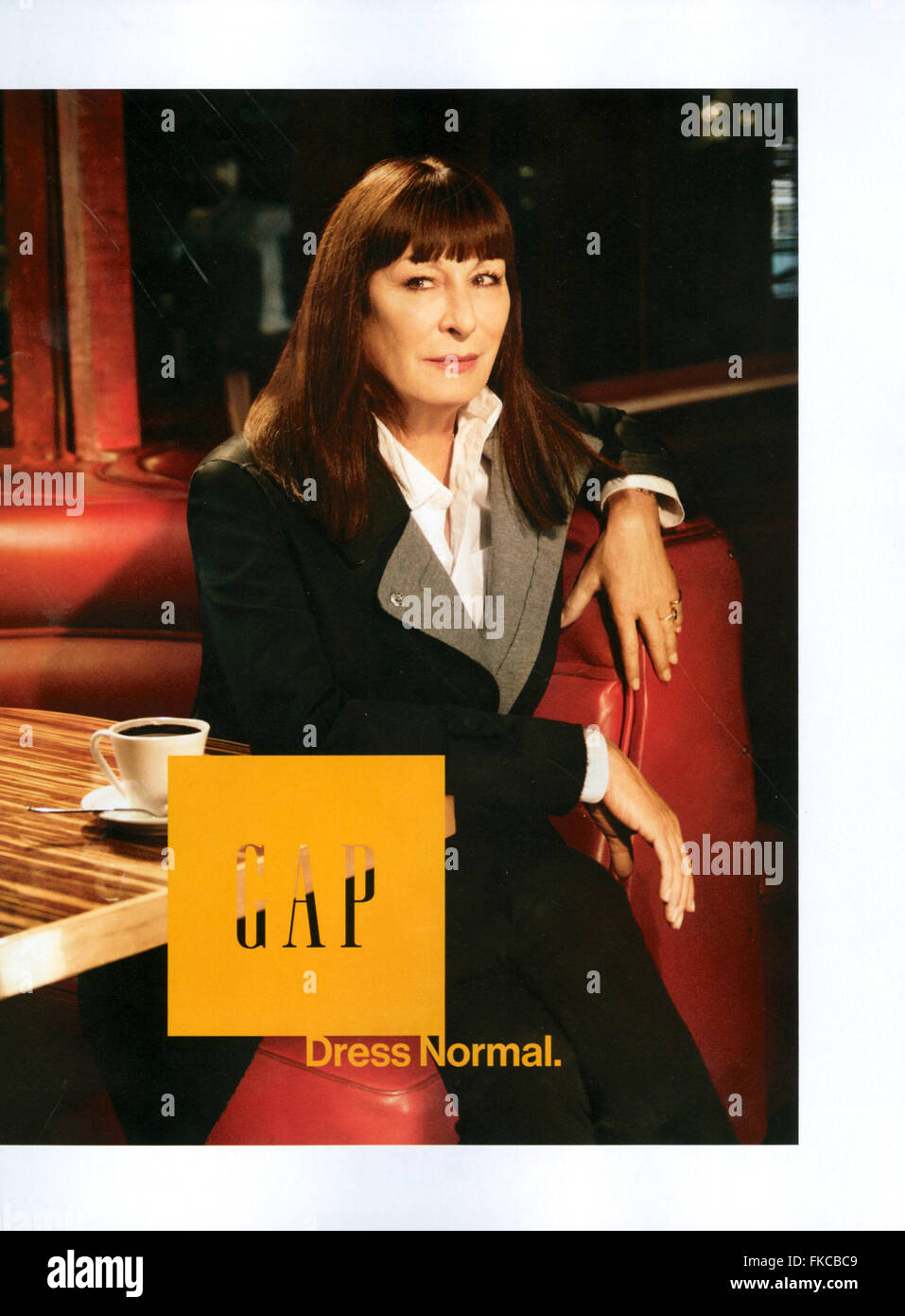 2010s UK Gap Magazine Advert Stock Photo - Alamy