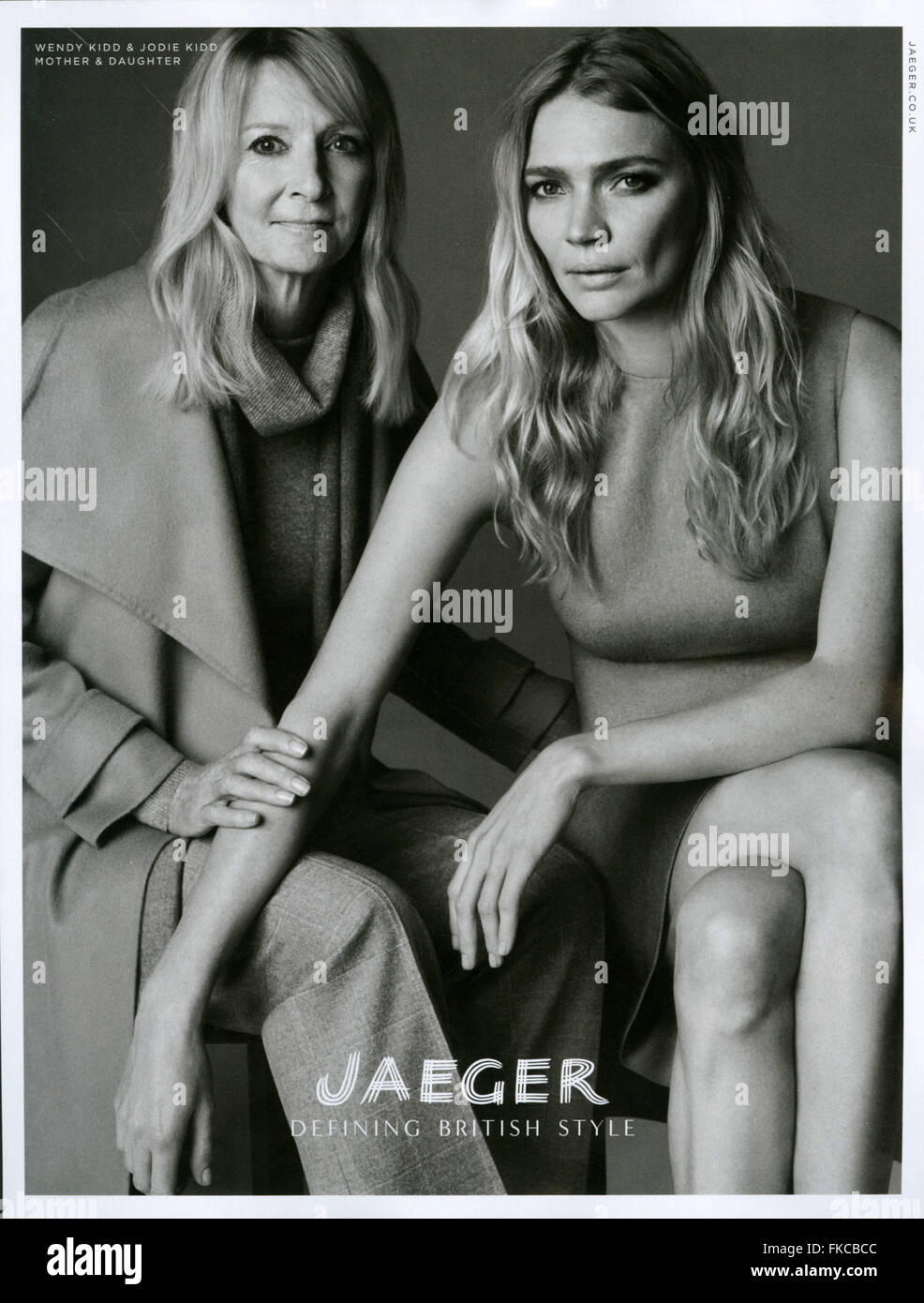 2010s UK Jaeger Magazine Advert Stock Photo - Alamy