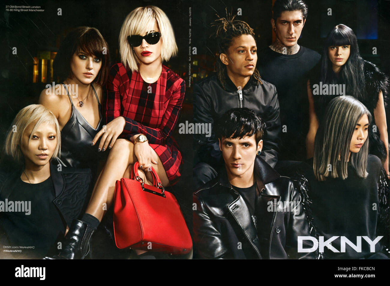 Dkny advert hi-res stock photography and images - Alamy