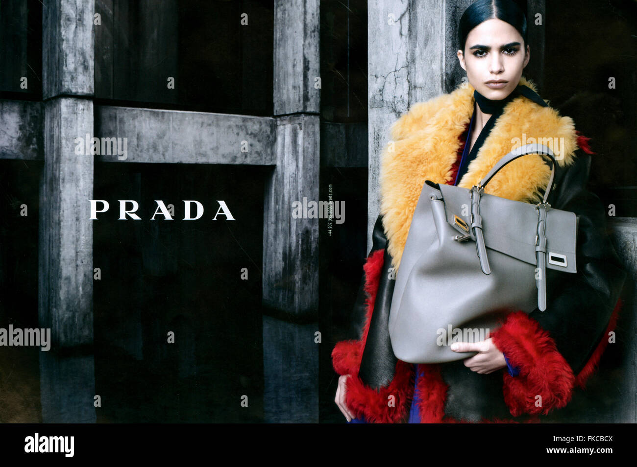 2010s UK Prada Magazine Advert Stock Photo - Alamy
