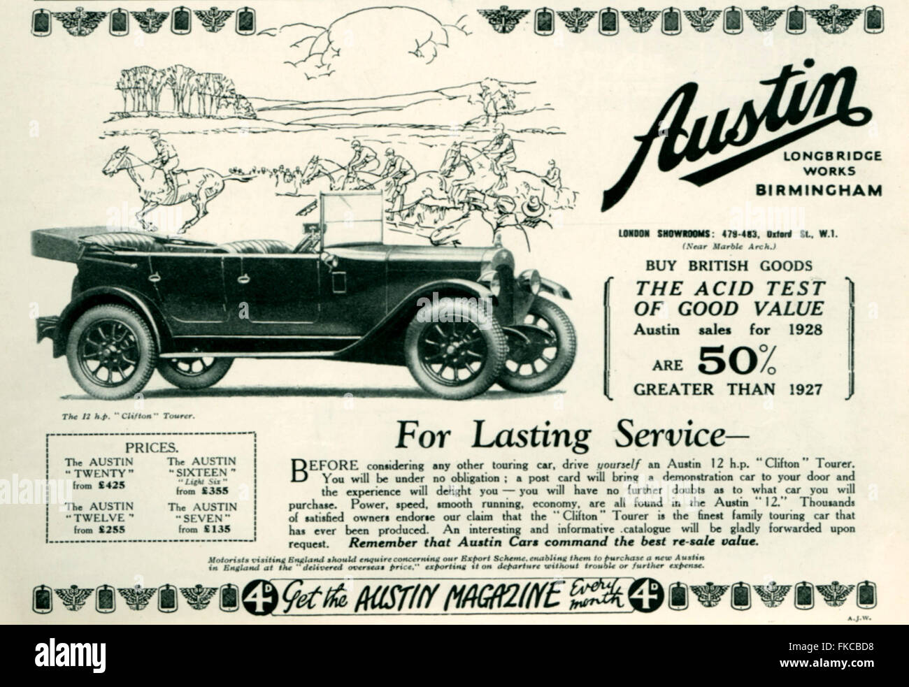 Austin 1928 hi-res stock photography and images - Alamy