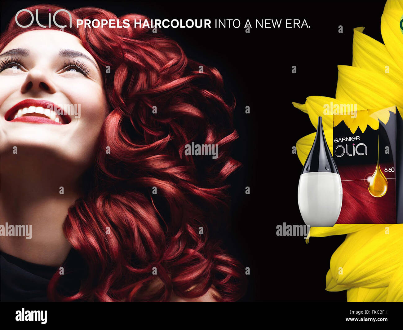 2010s UK Garnier Magazine Advert Stock Photo - Alamy