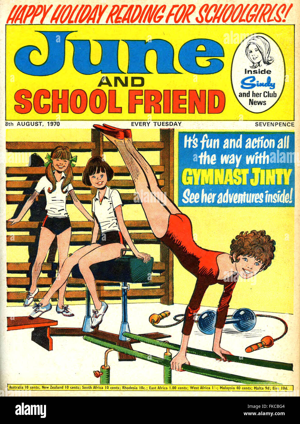 Comic girl's 1970s hi-res stock photography and images - Alamy