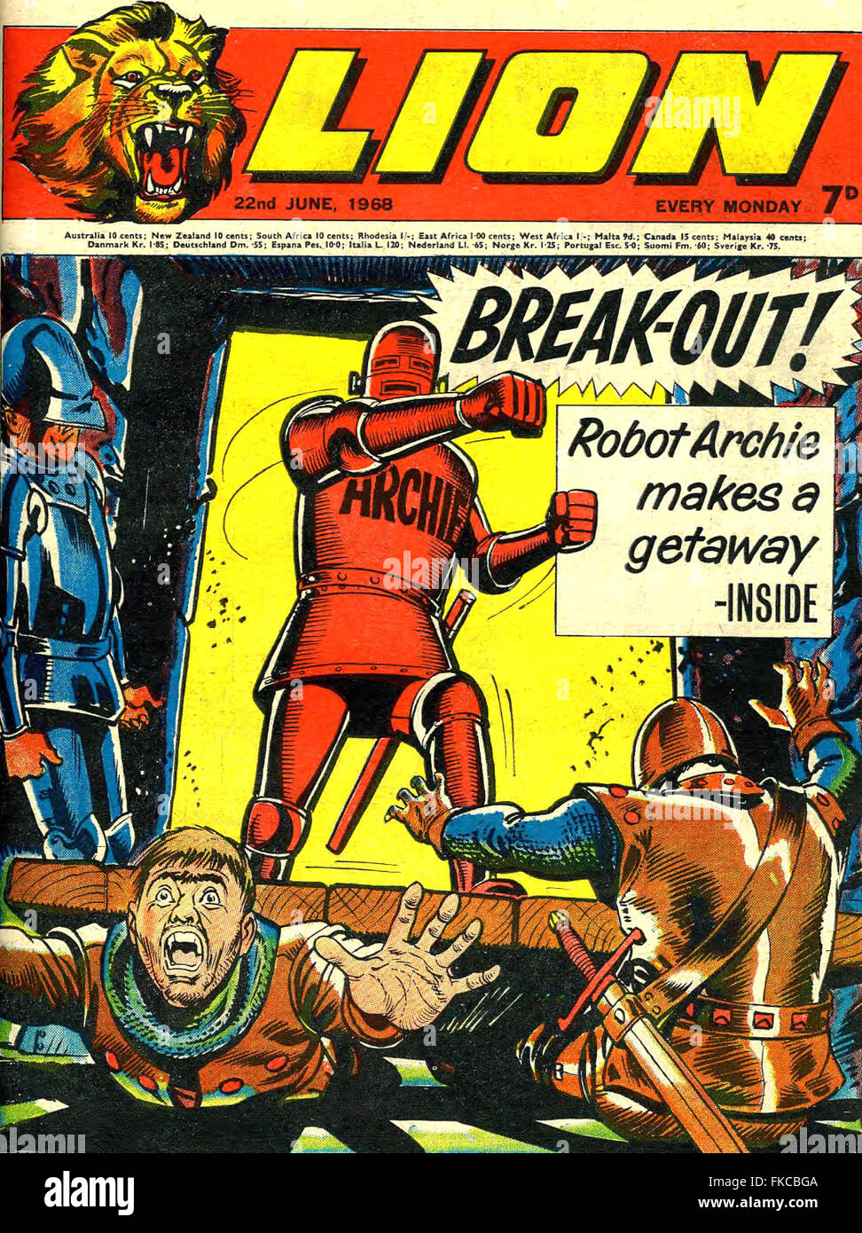 Second Hand Lions Comic Strip