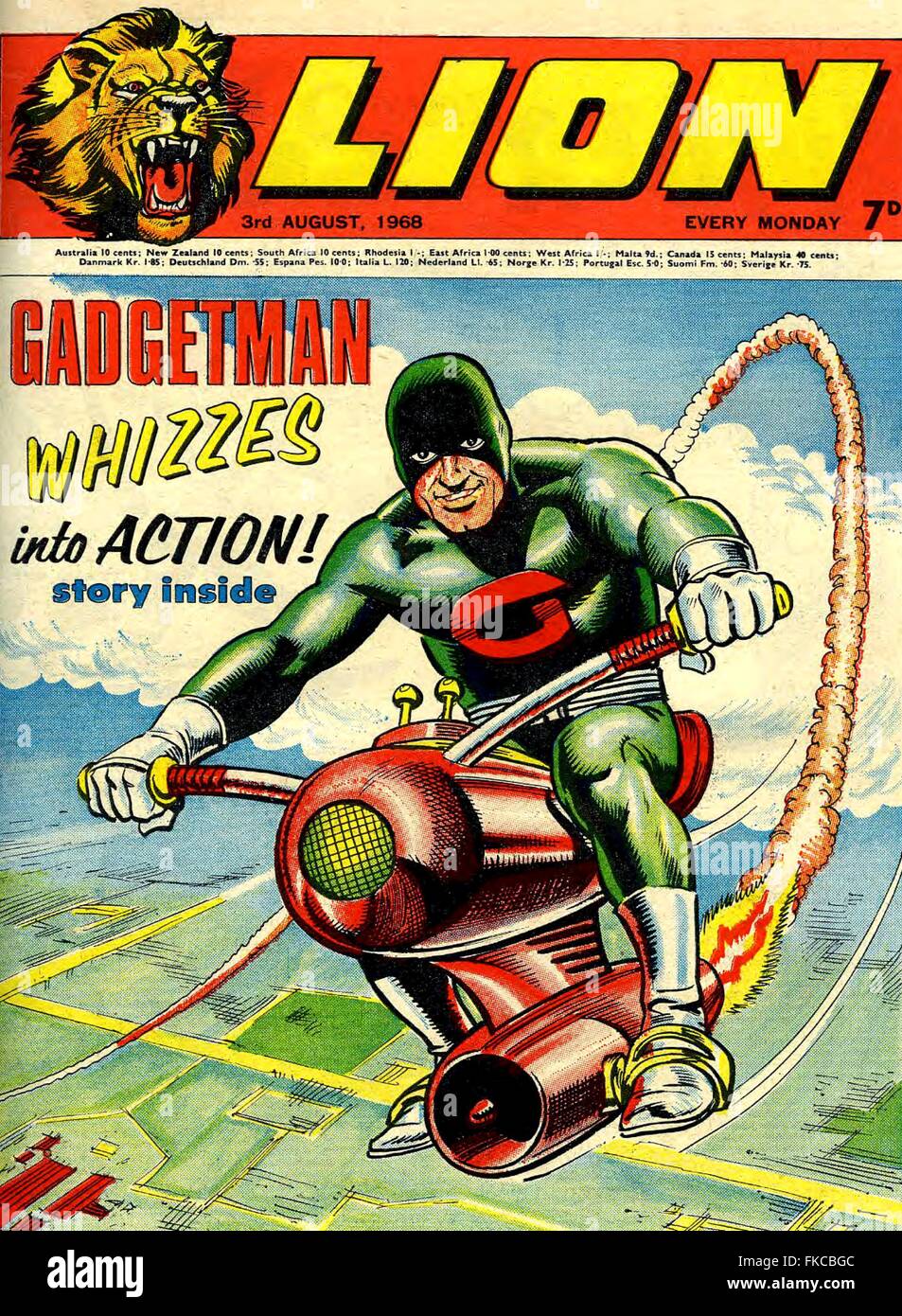 Uk comic cover 1960s hi-res stock photography and images - Alamy