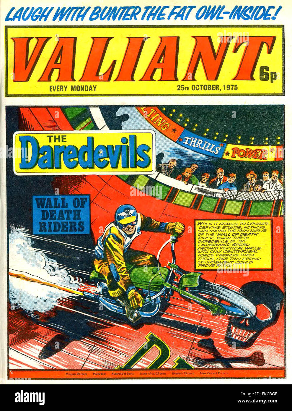 1970s UK Valiant Comic Cover Stock Photo - Alamy