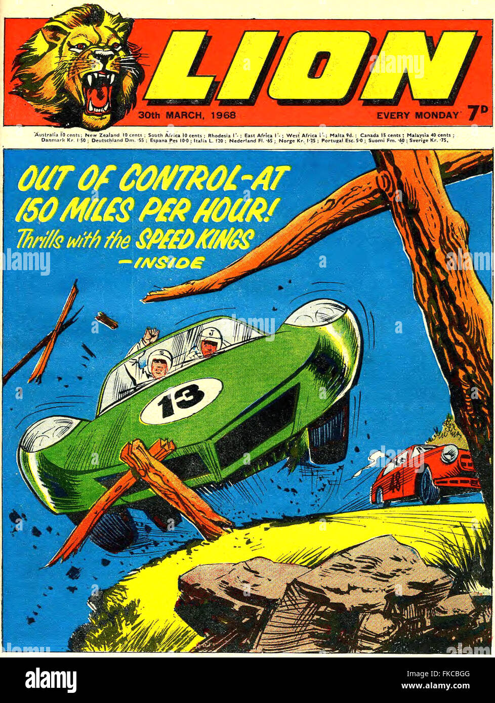 Uk comic cover 1960s hi-res stock photography and images - Alamy