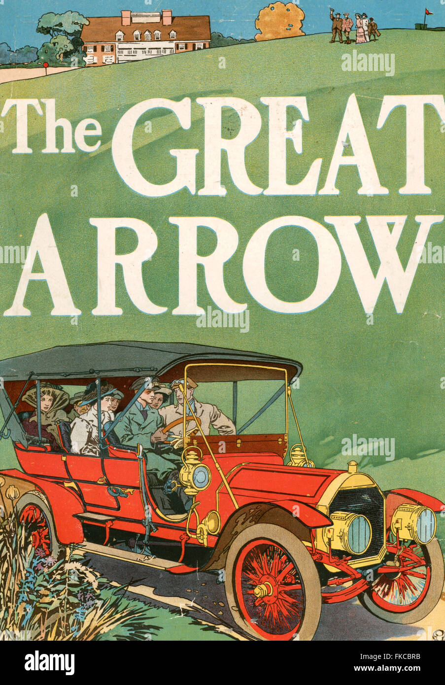 1910s USA Pierce-Arrow Magazine Advert Stock Photo - Alamy