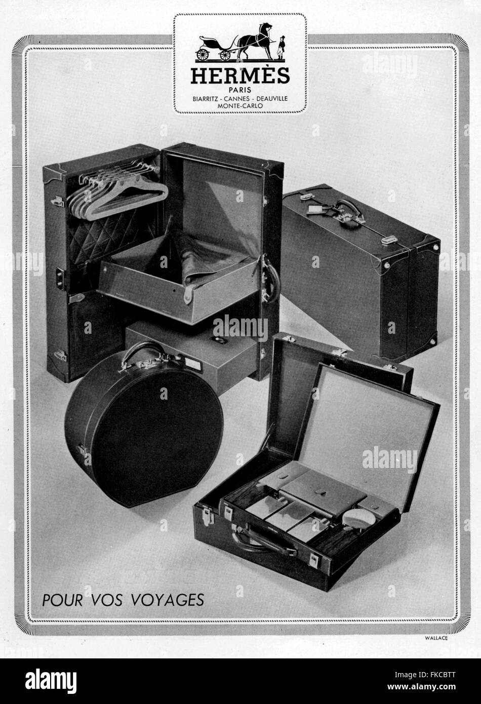 1940s UK Hermes Magazine Advert Stock Photo - Alamy