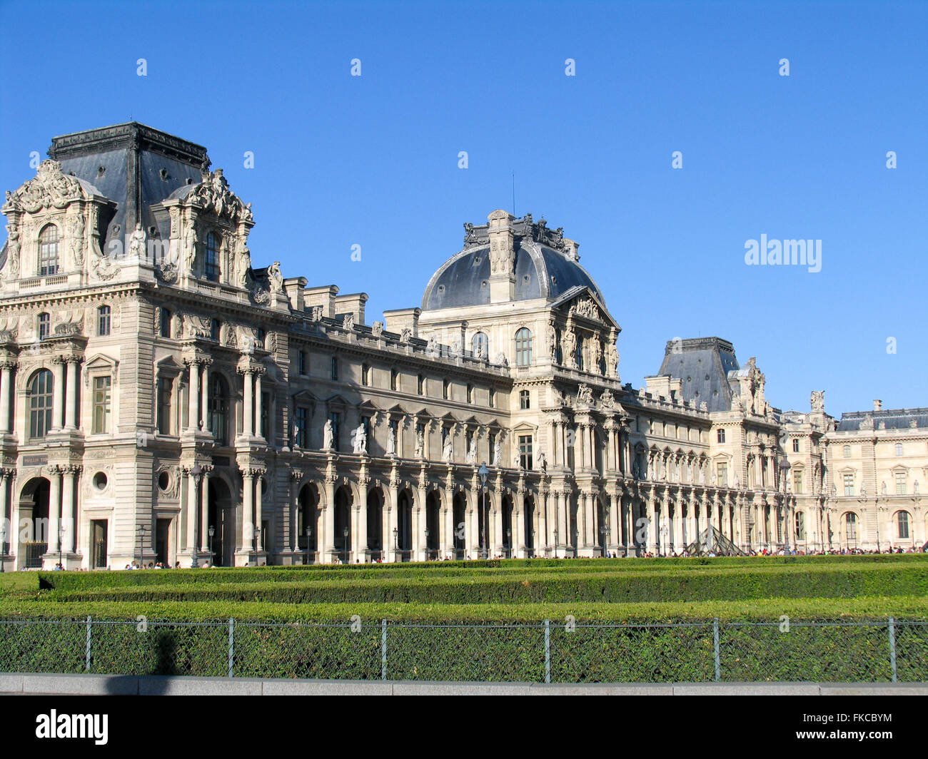 The Richelieu Wing of the Louvre Museum Stock Photo - Alamy