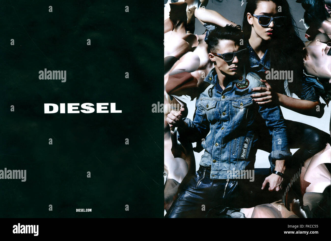 2010s UK Diesel Magazine Advert Stock Photo - Alamy