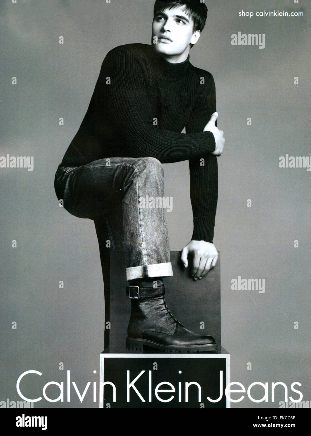 2010s UK Calvin Klein Magazine Advert Stock Photo - Alamy