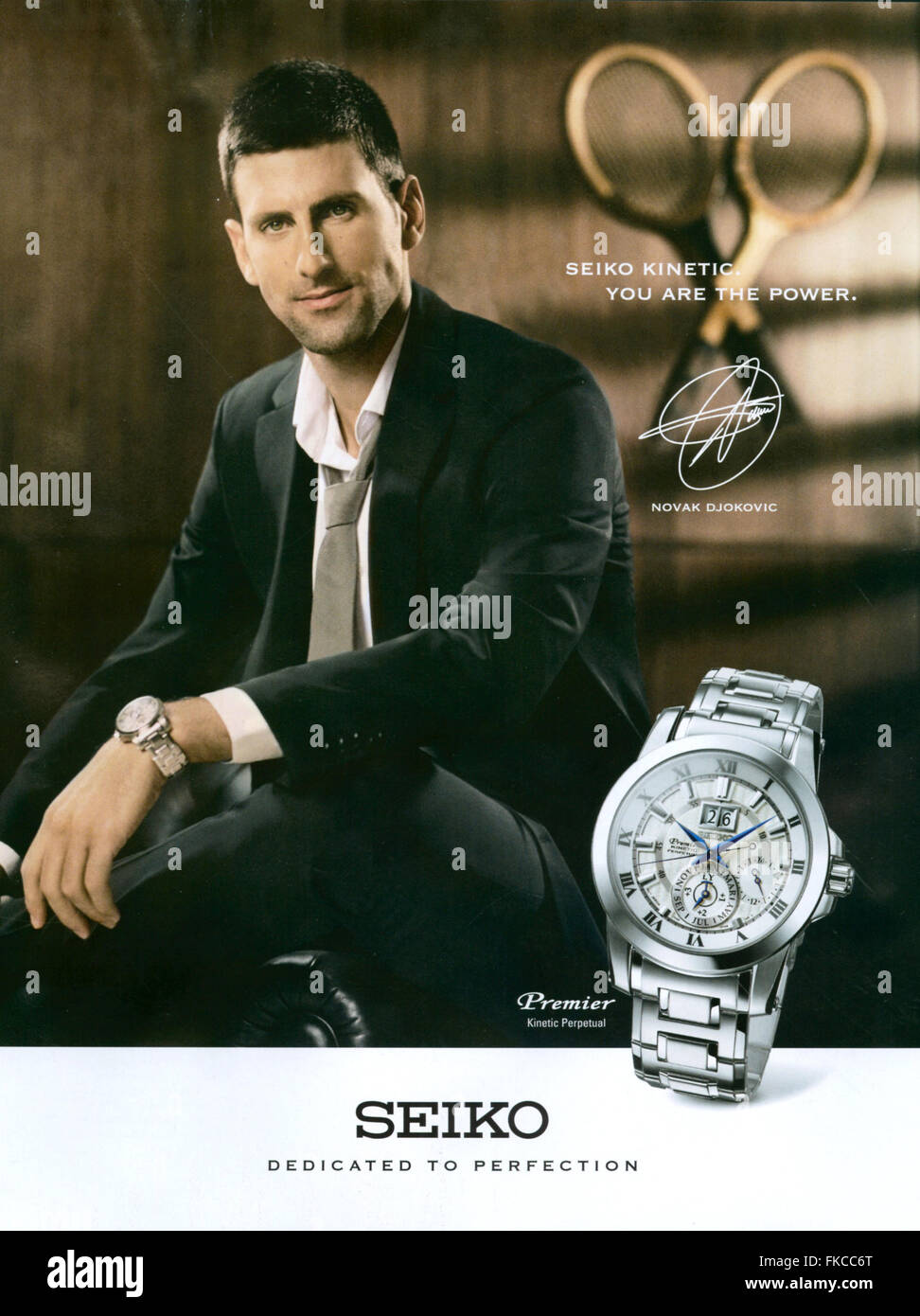 2010s UK Seiko Magazine Advert Stock Photo - Alamy