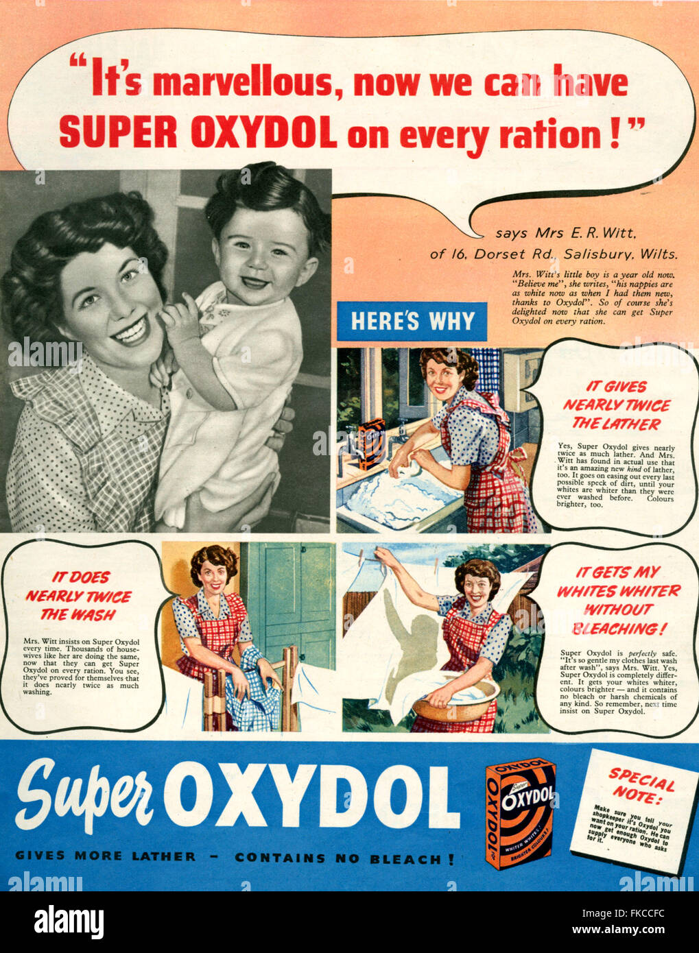 Oxydol hi-res stock photography and images - Alamy