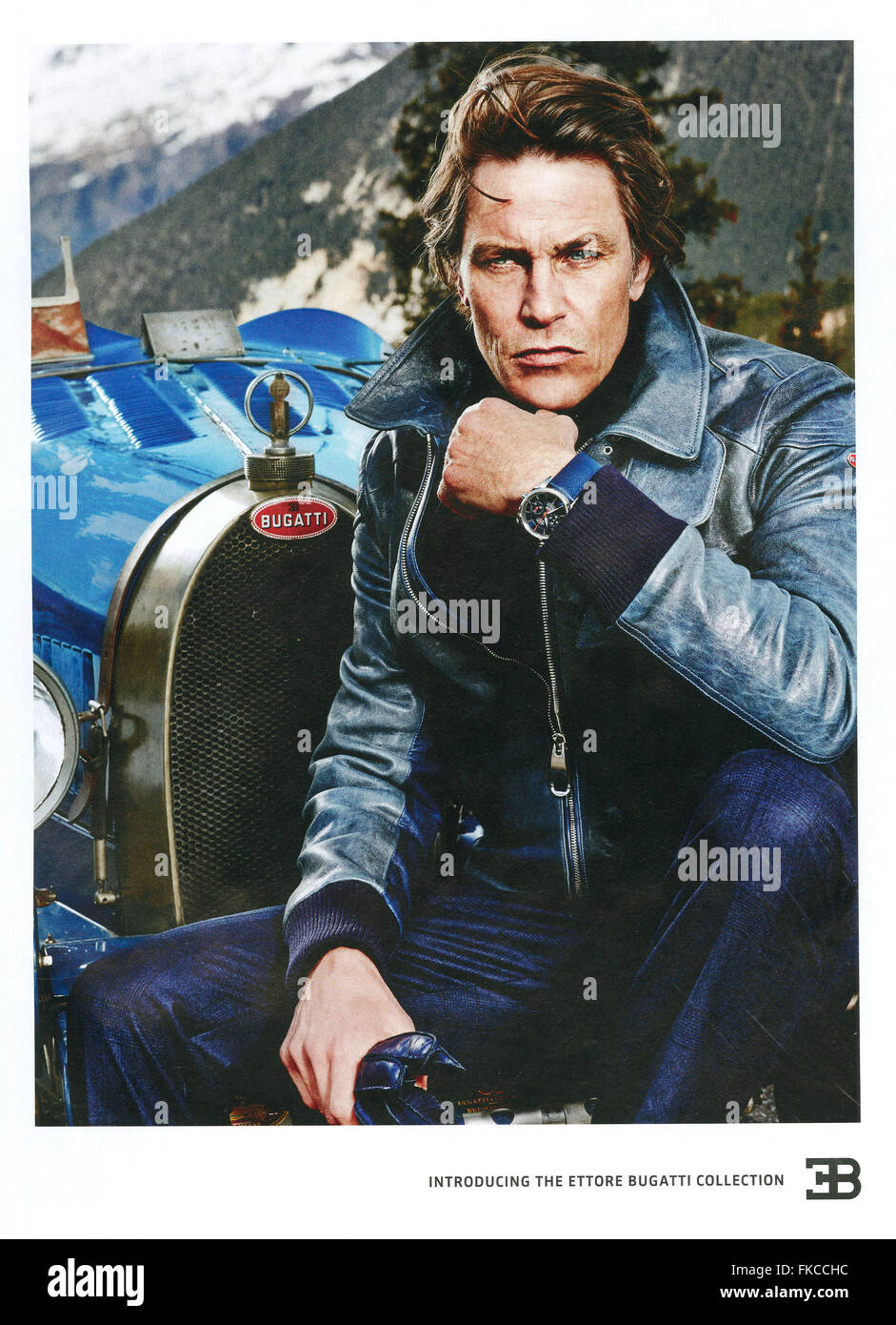 2010s UK Bugatti Magazine Advert Stock Photo - Alamy