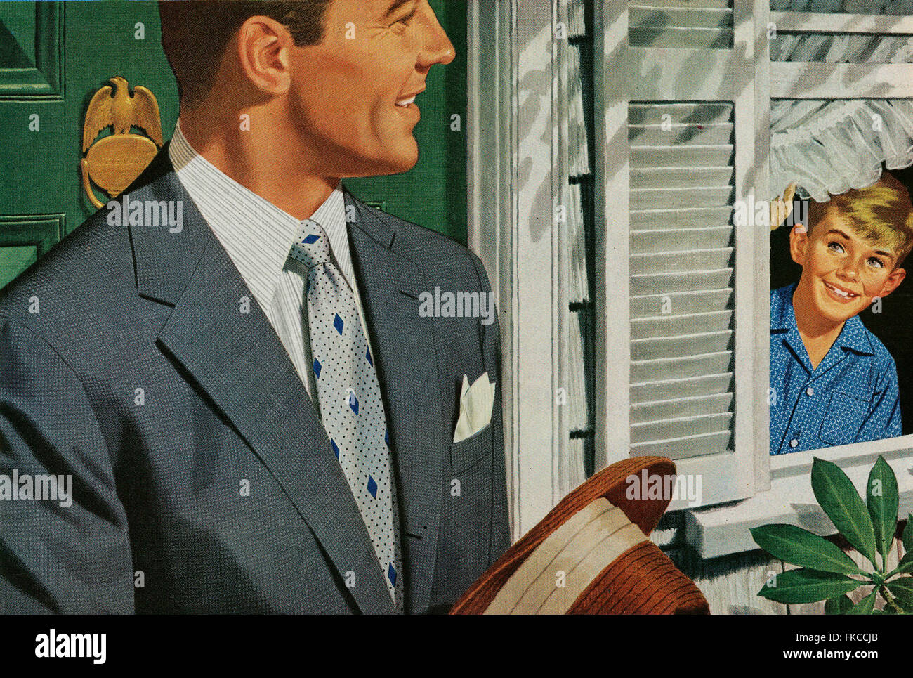 1950s USA Arrow Magazine Advert (detail Stock Photo - Alamy