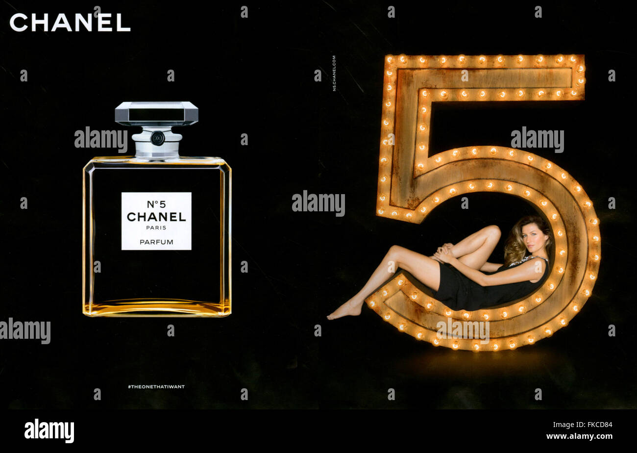 2010s UK Chanel Magazine Advert Stock Photo - Alamy