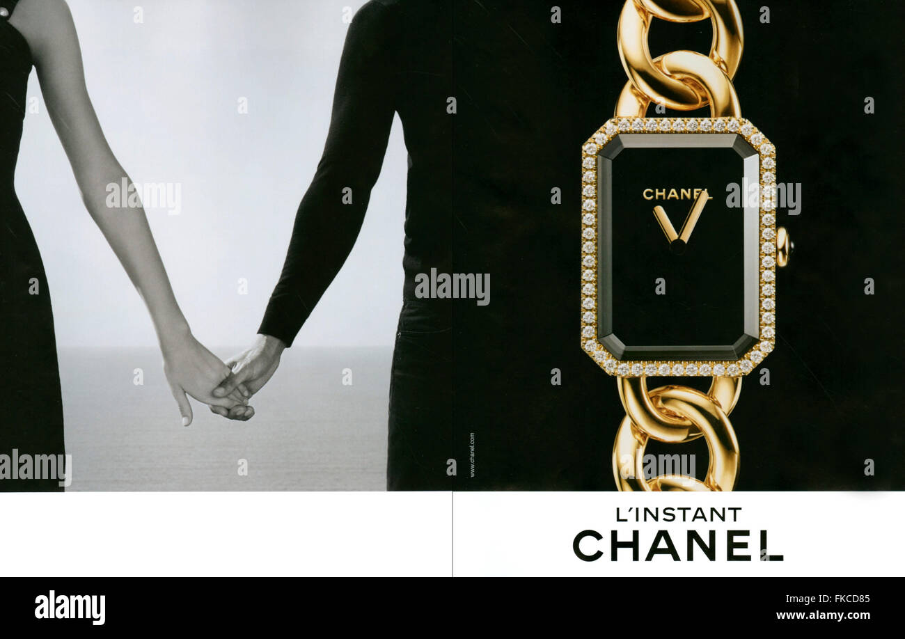 2010s UK Chanel Magazine Advert Stock Photo - Alamy
