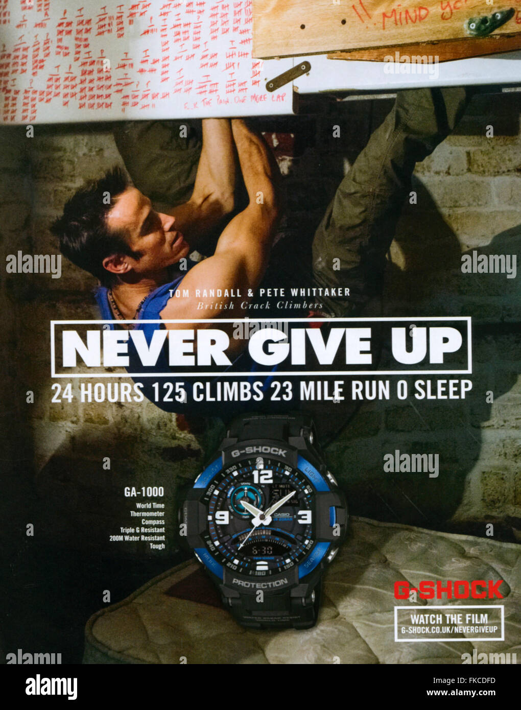 2010s UK G-Shock Magazine Advert Stock Photo - Alamy