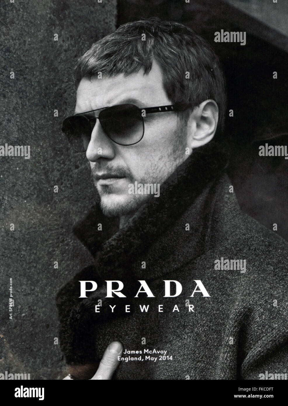 2010s UK Prada Magazine Advert Stock Photo - Alamy
