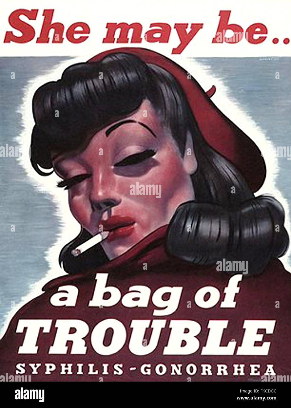 Medical poster ww2 hi-res stock photography and images - Alamy