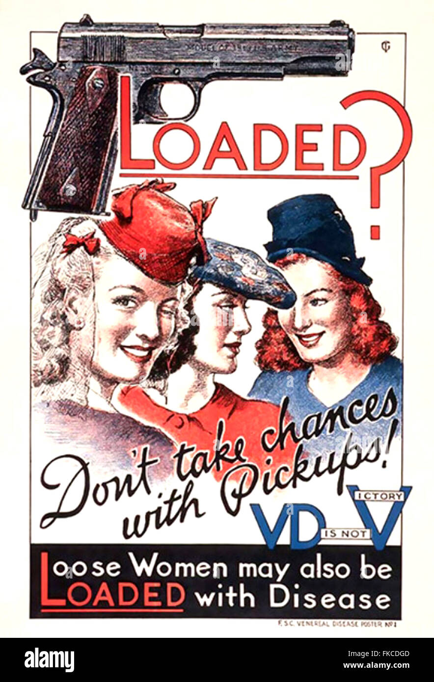 Medical poster ww2 hi-res stock photography and images - Alamy