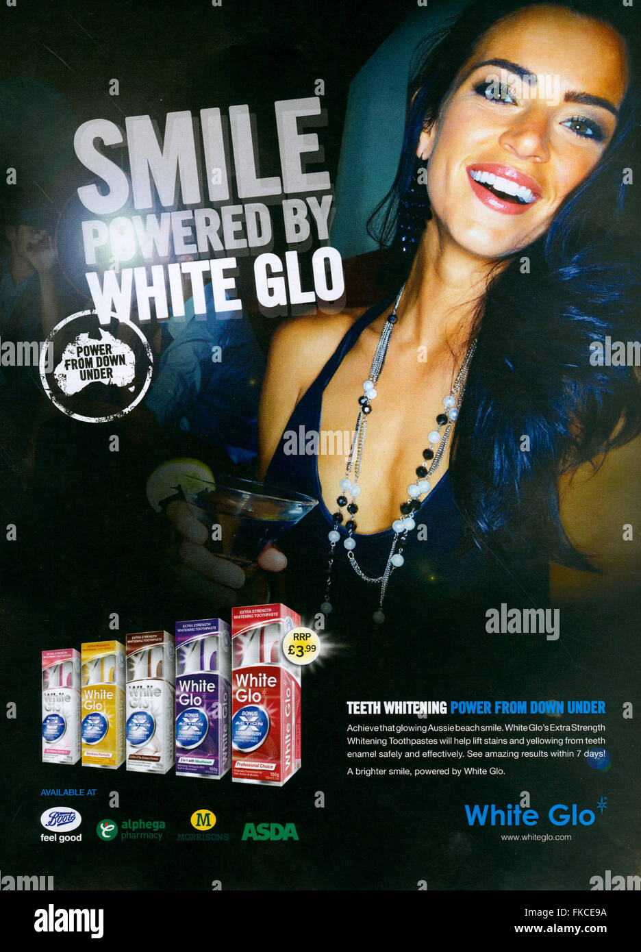 White advert hi-res stock photography and images - Alamy