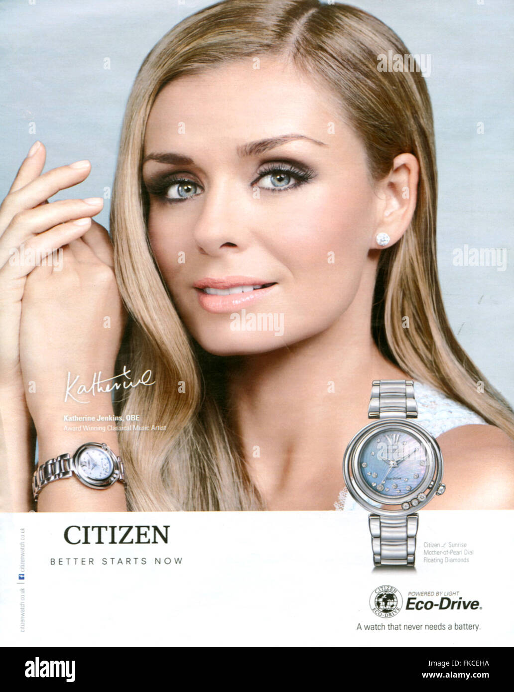 2010s UK Citizen Magazine Advert Stock Photo - Alamy