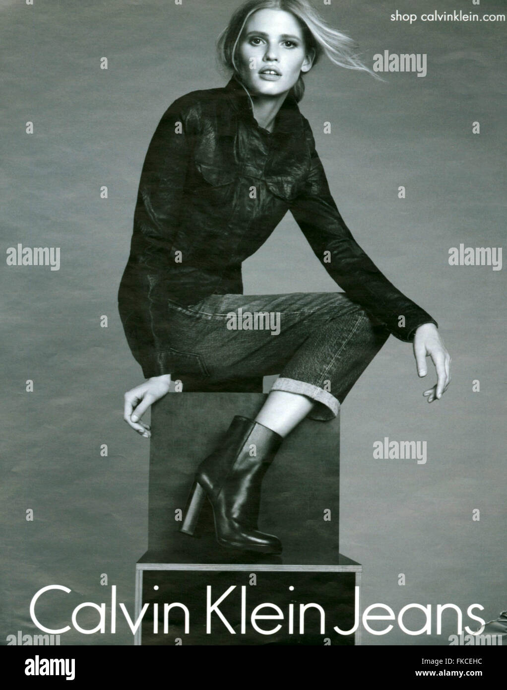 2010s UK Calvin Klein Magazine Advert Stock Photo - Alamy