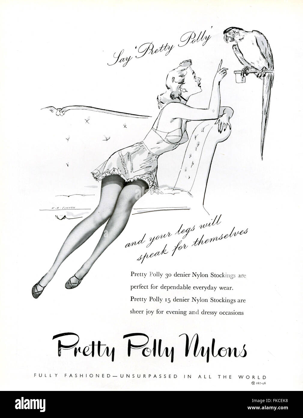 Pretty polly advert hi-res stock photography and images - Alamy