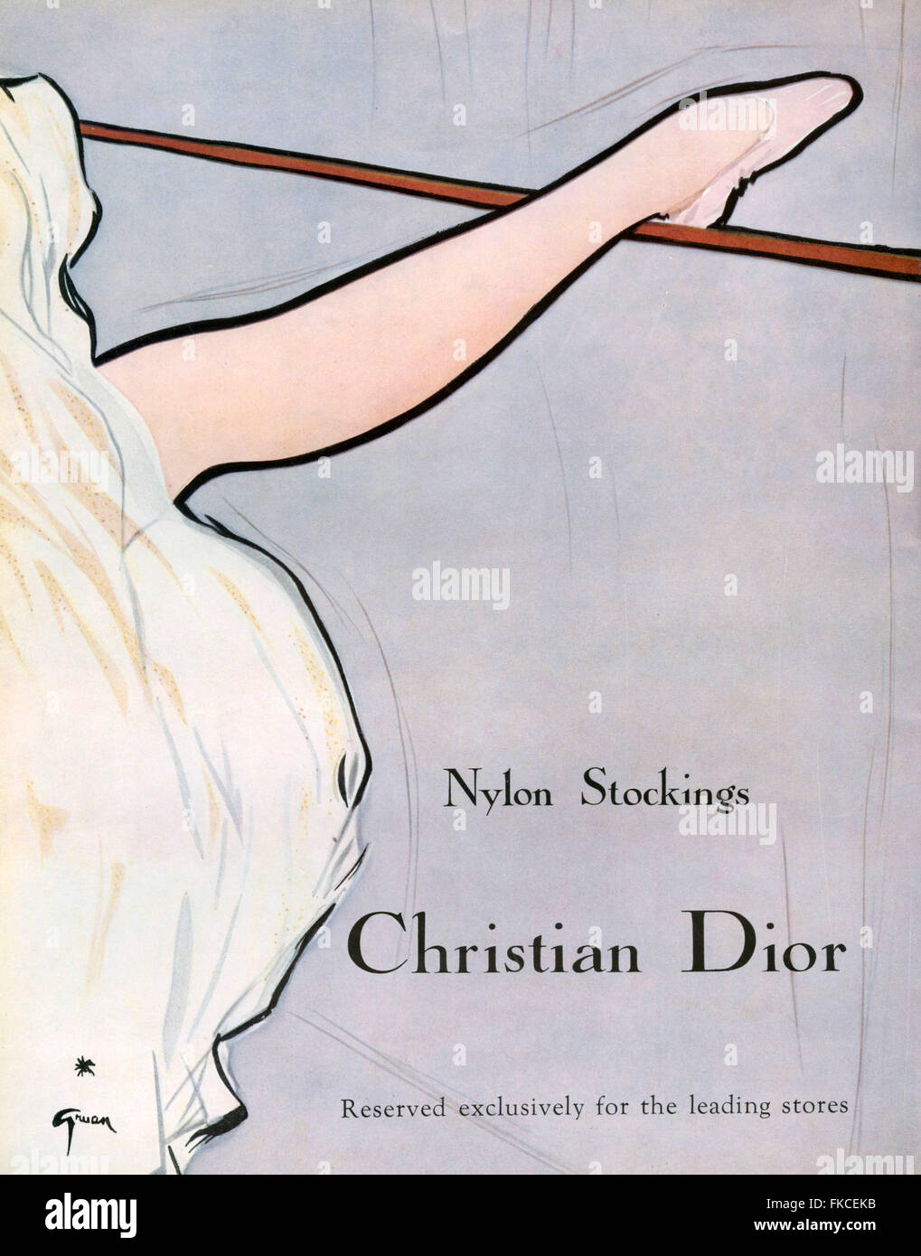 Christian dior 1950s hi-res stock photography and images - Alamy