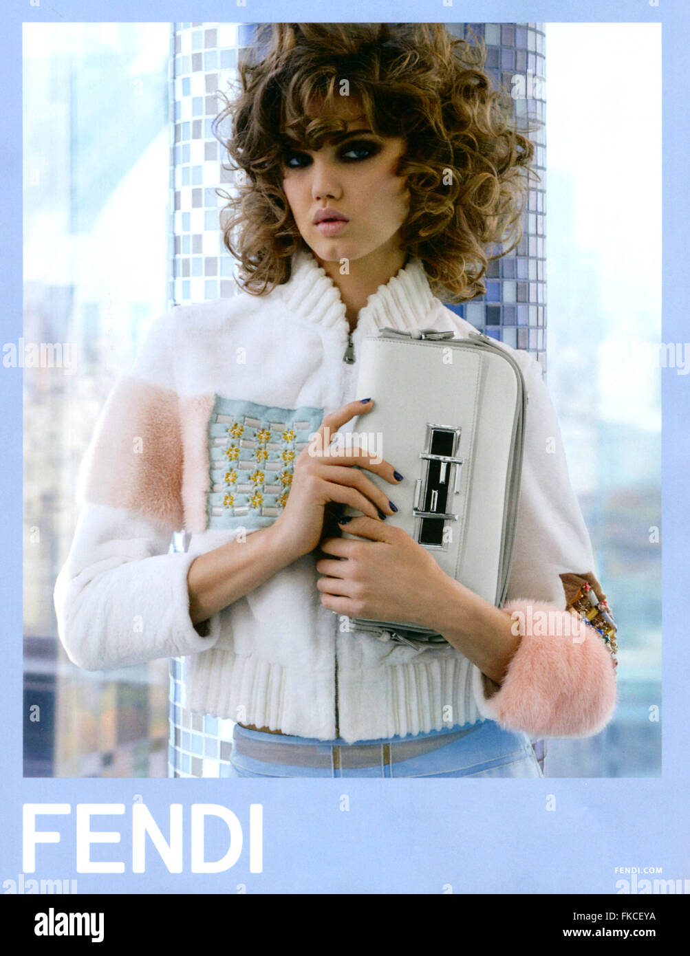 2010s UK Fendi Magazine Advert Stock Photo - Alamy